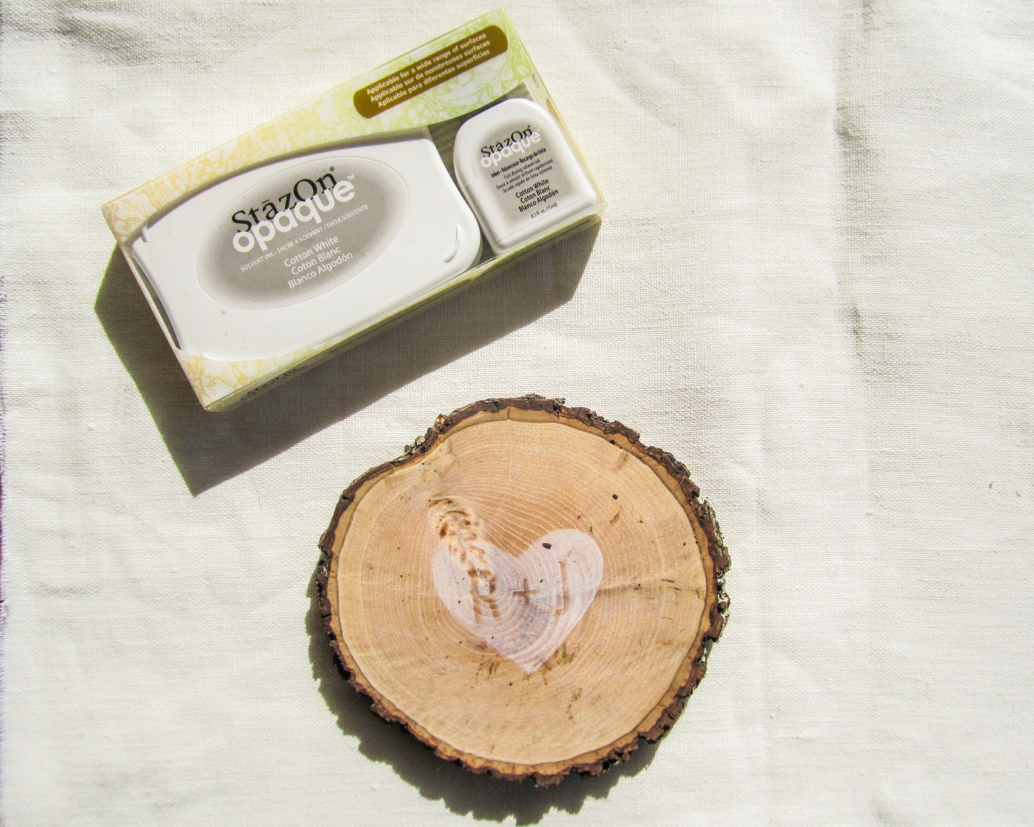 Tsukineko Stazon Ink Pad Solvent Stamp Pad in Black or White | Etsy