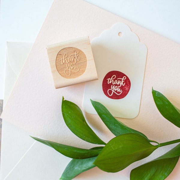 Thank You Stamp - Etsy