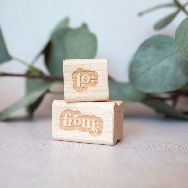 To From Stamp - Etsy