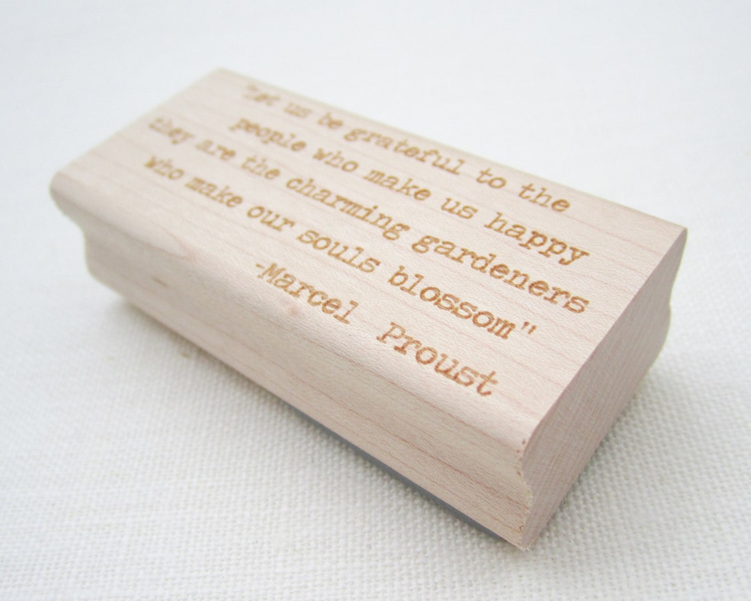 Custom Text Stamp Rubber Stamp Customized With Any Words, Phrase or ...