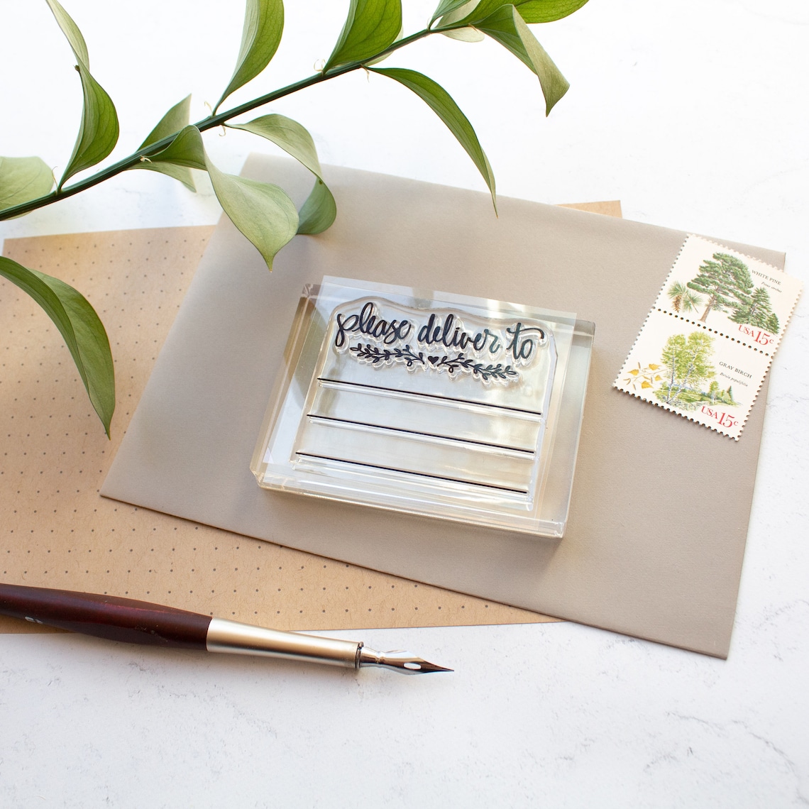 Please Deliver to Stamp With Laurel for Addressing Envelopes - Etsy