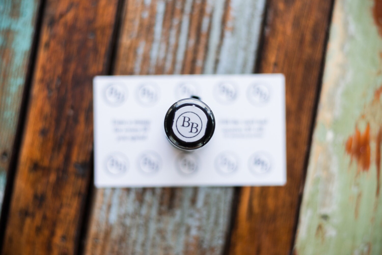 Custom Round Loyalty Card Mini Self Inking Stamp | Etsy