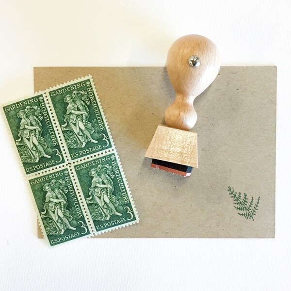Fern Stamp - Etsy