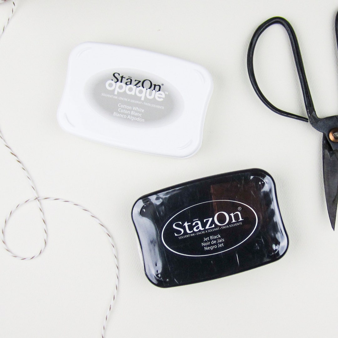 Tsukineko Stazon Ink Pad - Solvent Stamp Pad - Etsy