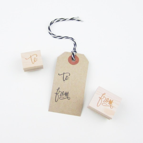 To From Stamp - Etsy