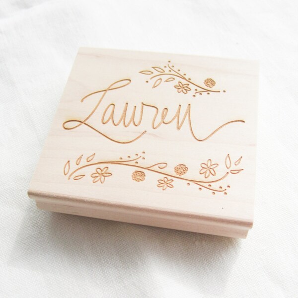 Calligraphy Stamp - Etsy