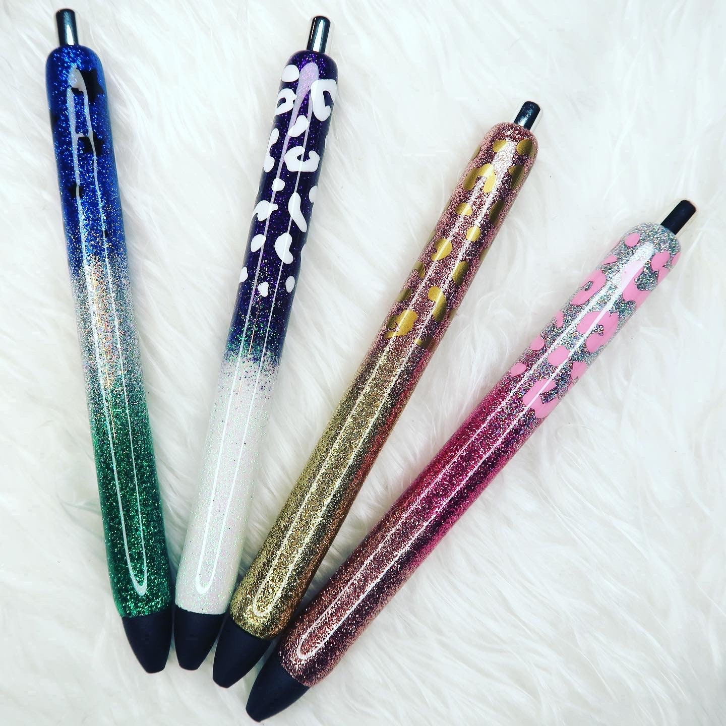 Custom Resin Glitter Pens | Etsy
