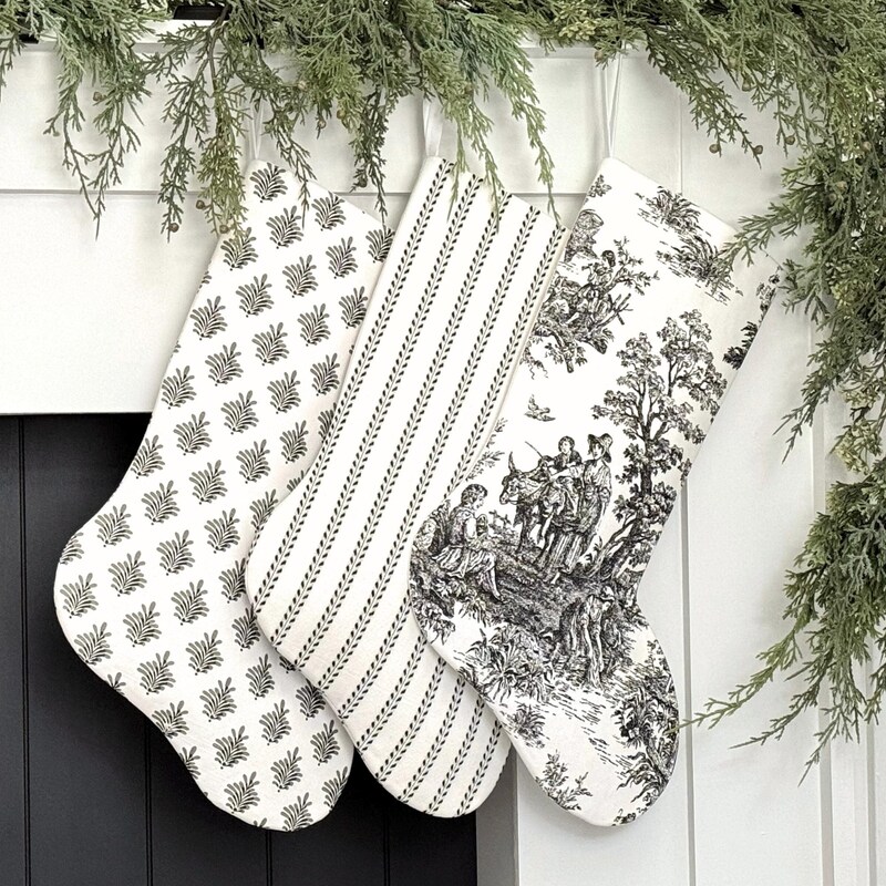 Modern Stocking - Etsy