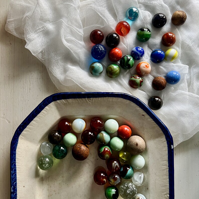 Antique and Vintage Marbles, Shooter and Jumbo Marbles, Target Marbles ...
