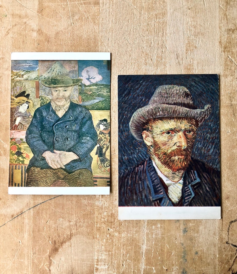 Vincent Van Gogh Postcards, Antique Postcards, Vintage Postcards, Dutch ...