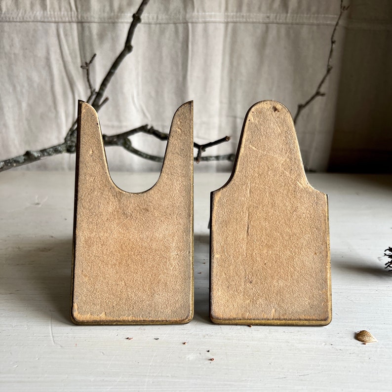 Mid Century Brass Bookends, Made in Switzerland, Swiss Decor, Vintage ...