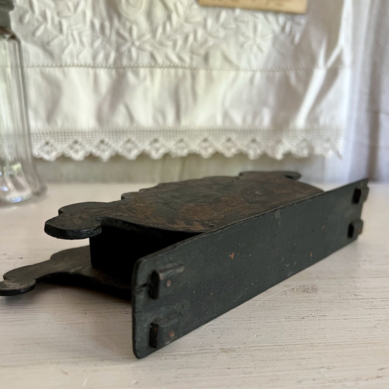 Antique American Wooden Letter Holder, Americana, Hand Painted ...