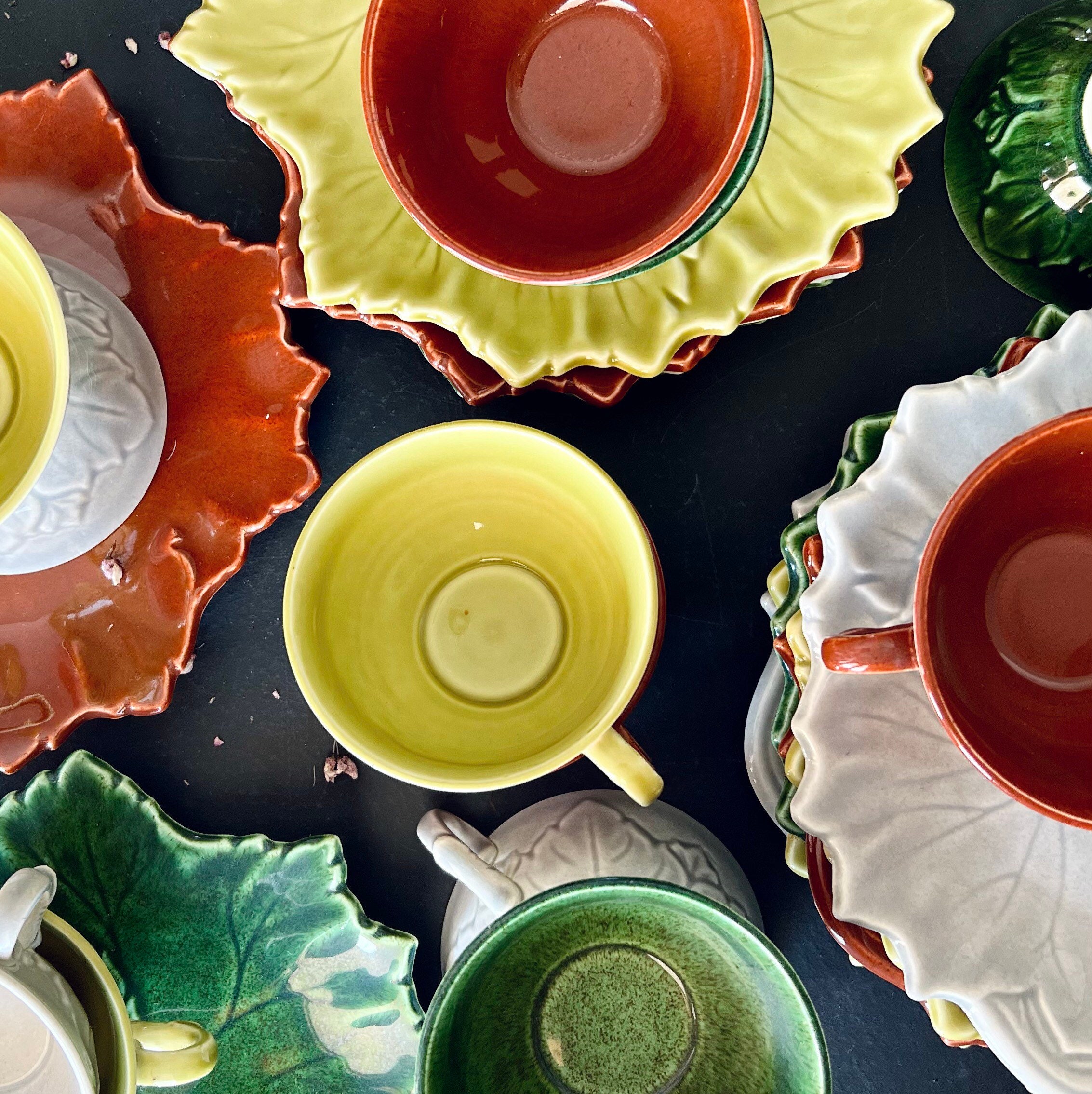 Steubenville Pottery Fall Plates - Etsy