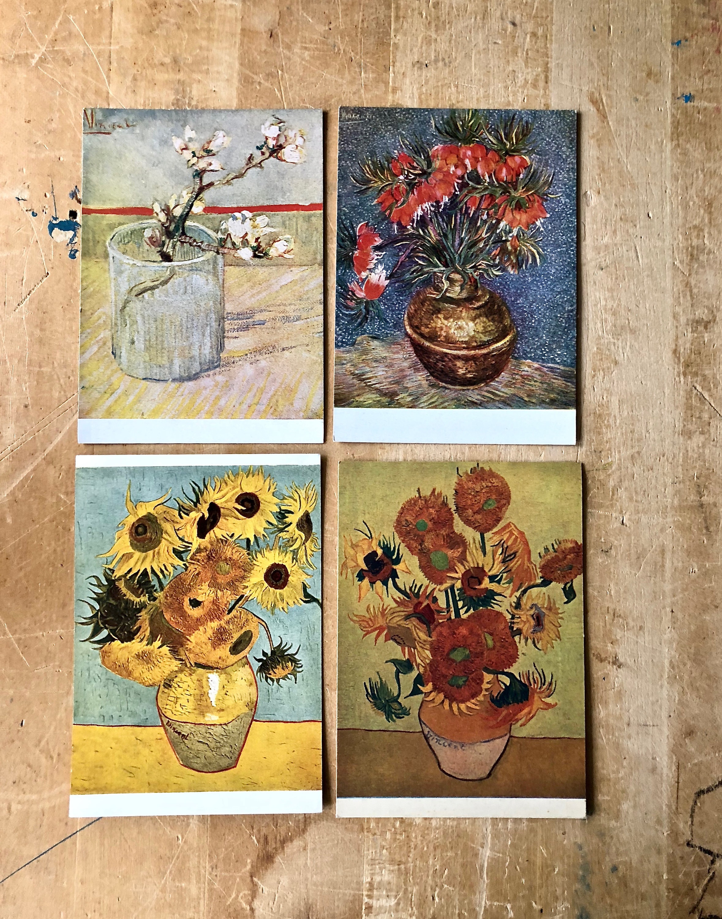 Vincent Van Gogh Postcards, Antique Postcards, Vintage Postcards, Dutch ...