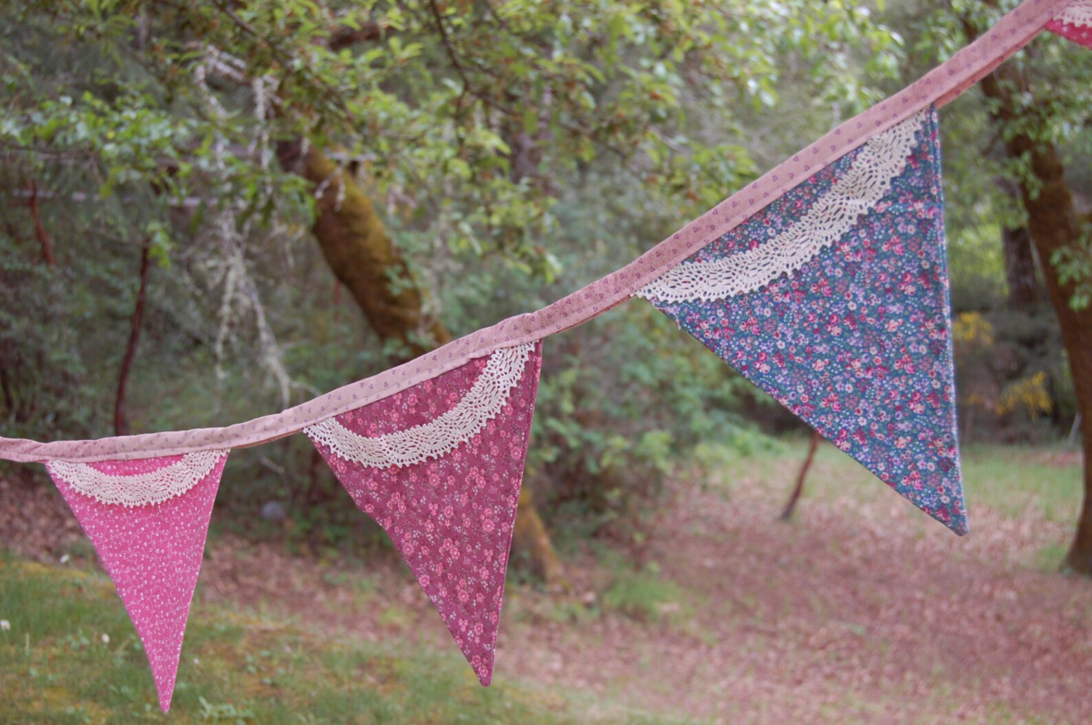 Calico Party Banner Calico Photo Prop Calico Flags Vintage - Etsy