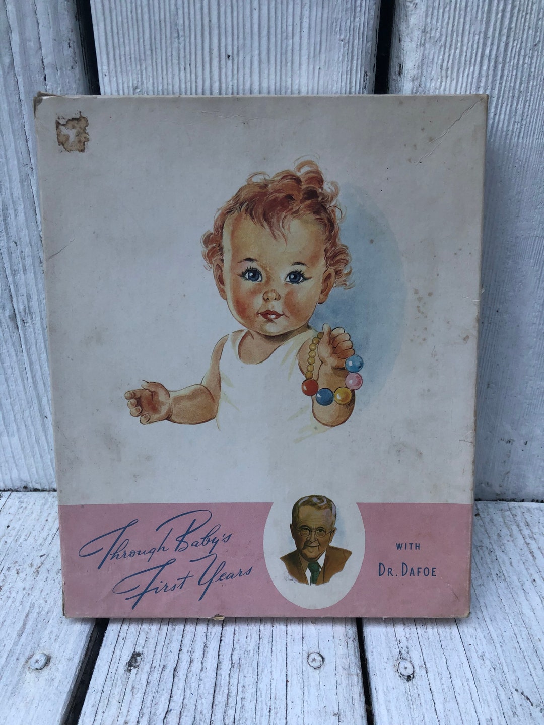 Dr.dafoe Baby Book. Vintage Baby Book. Through Babys First Years With ...