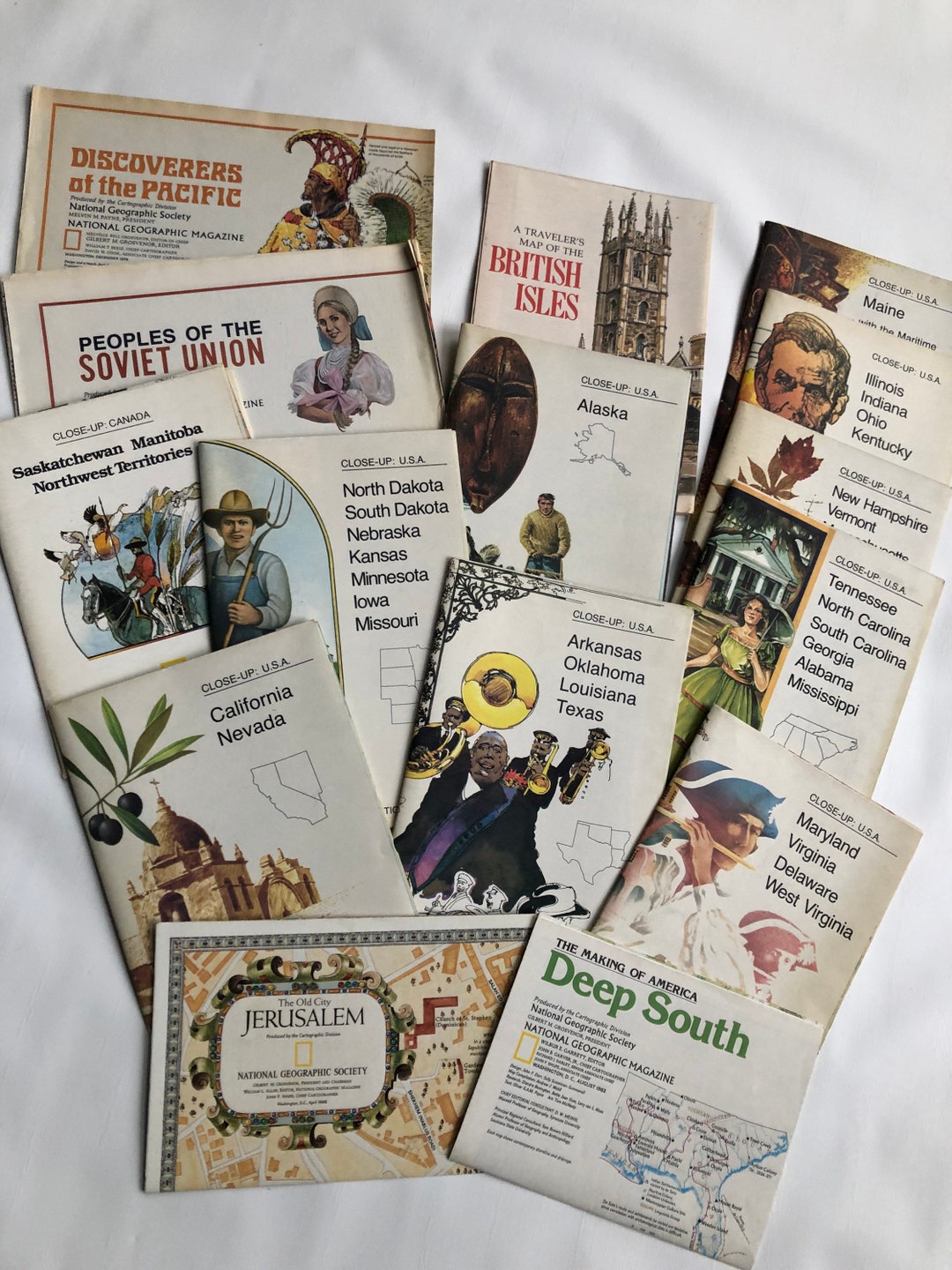 National Geographic Magazine Map Collection. National Geographic up ...