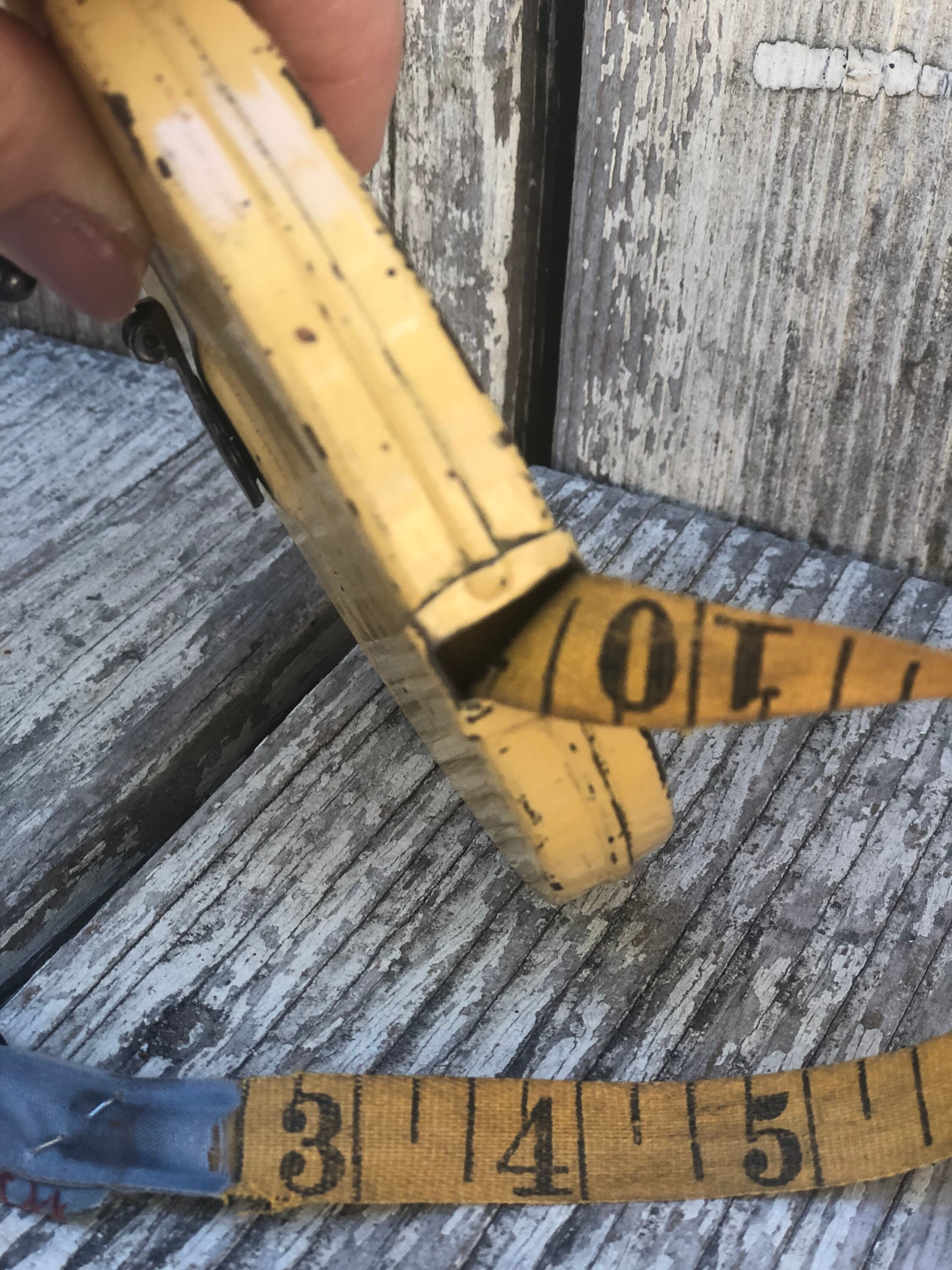 100ft vintage Lufkin tape measure. Cloth. Wind up tape | Etsy