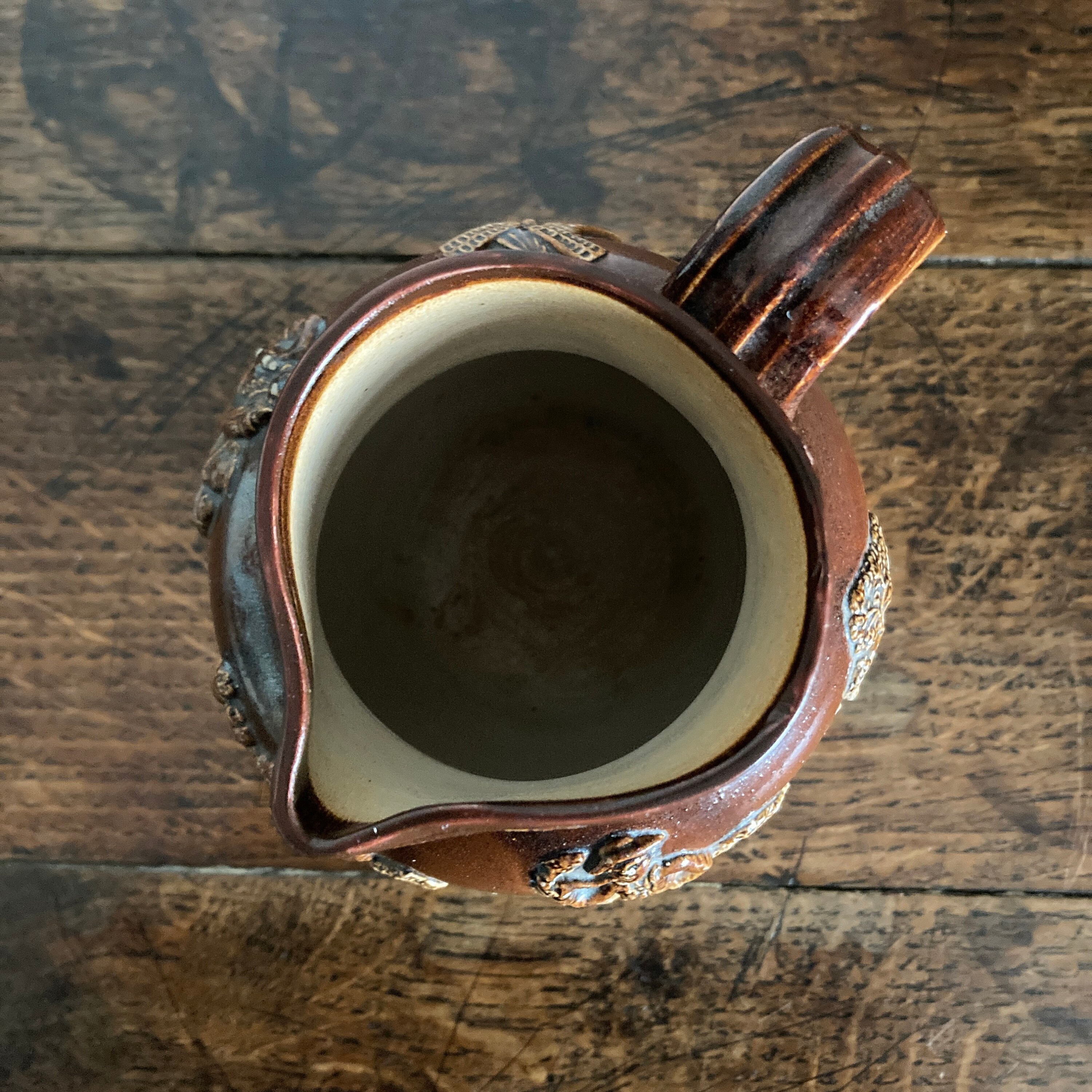 Antique Victorian Doulton 1 Pint Salt Glazed Stoneware Ale Jug. C. Mid ...