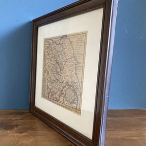 Antique Framed George III County Map of Yorkshire by E Bowen - Etsy UK