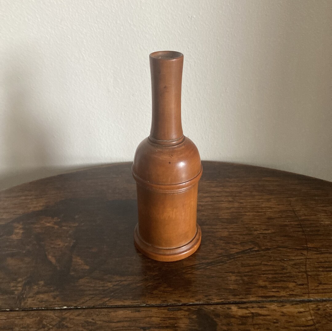 Antique Victorian Boxwood Three Part Glove Powderer C. Mid 19th Century ...