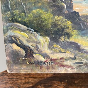 Two Unframed Antique Oil Paintings by George Willis Pryce C. Late 19th ...