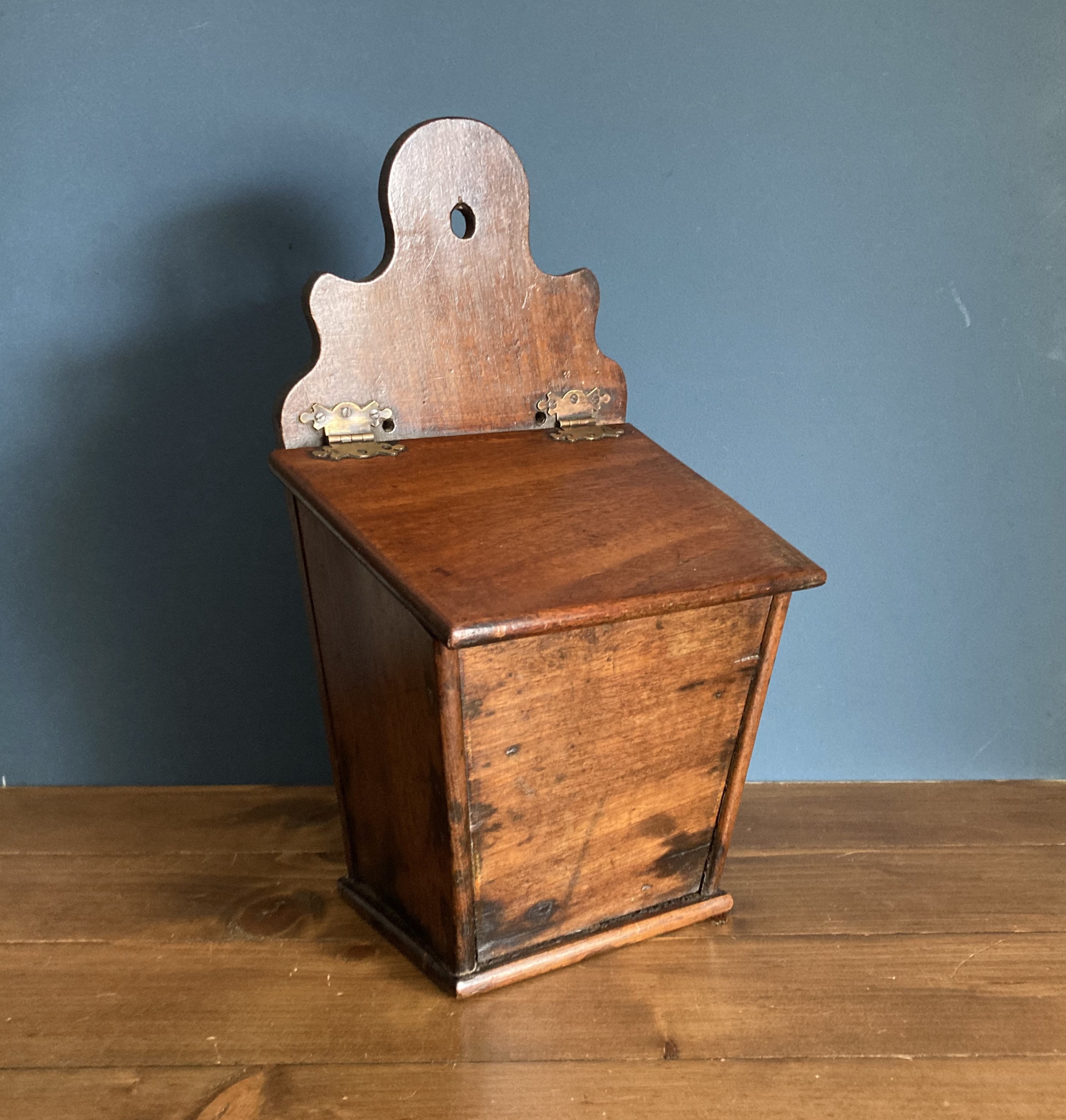Antique Wooden Salt Boxes