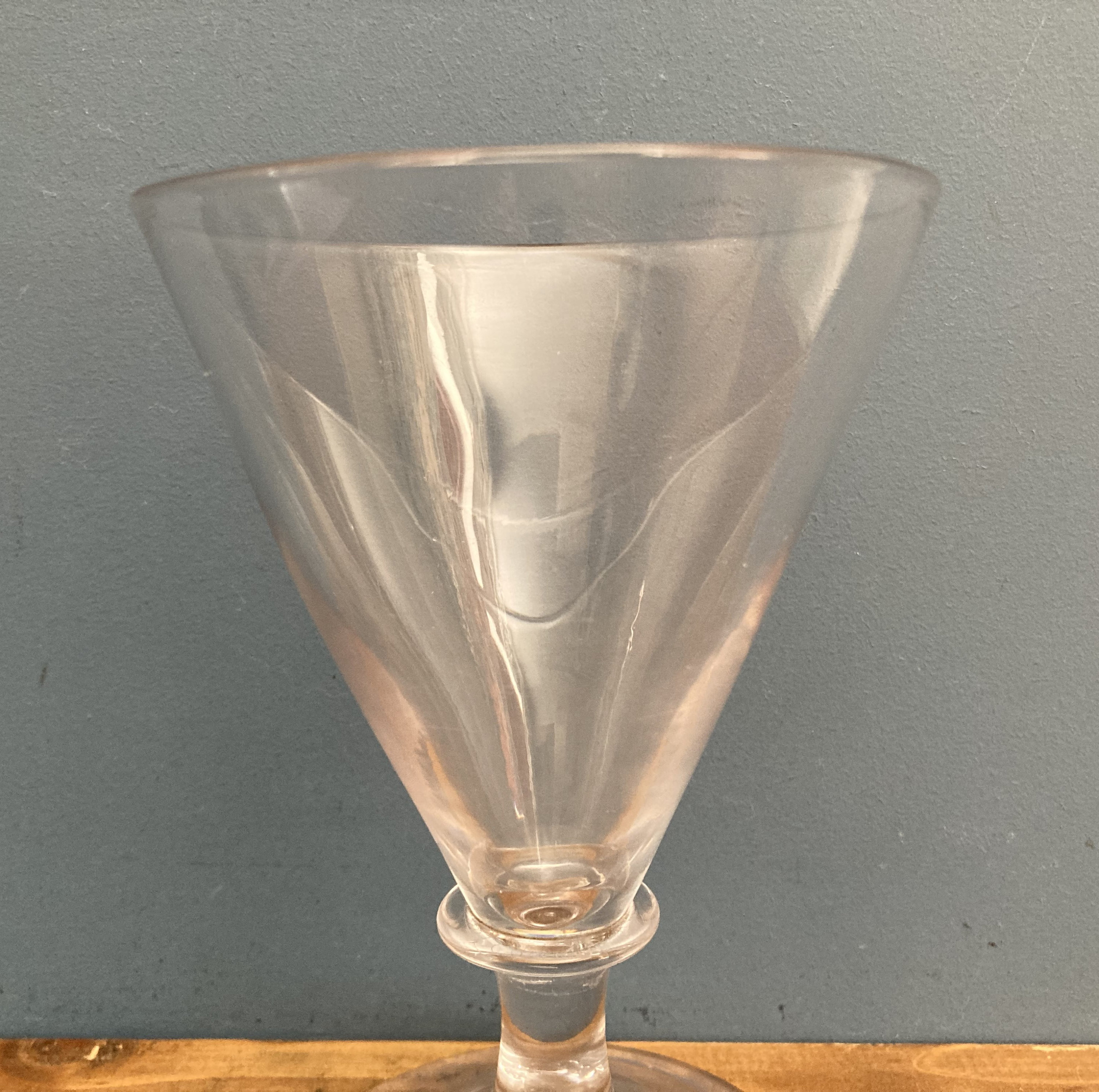 Antique George III Conical Bowled Rummer C. 1800 - Etsy