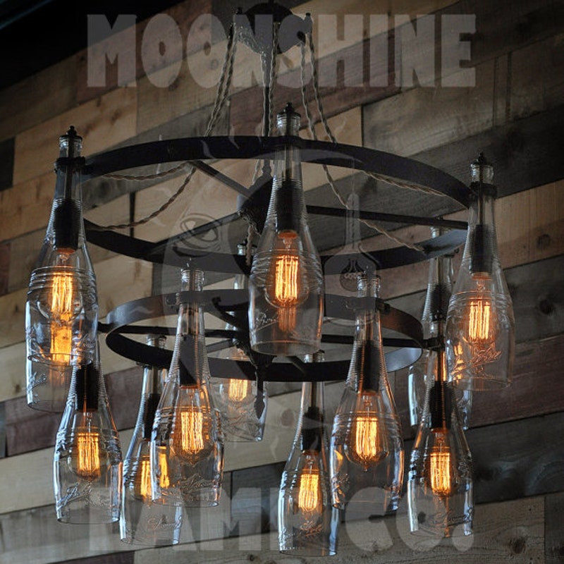 Rustic Farmhouse Chandelier - Etsy