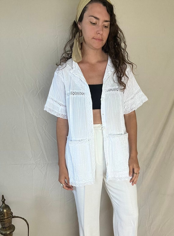 Vintage blouse etan jacket - Gem