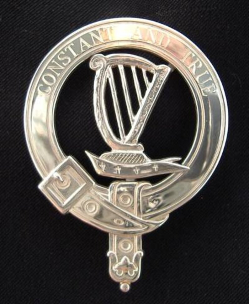 Rose Scottish Clan Crest Badge In Solid Sterling Silver Or 14K Etsy rose-scottish-clan-crest-badge-in-solid-sterling-silver-or-14k-etsy