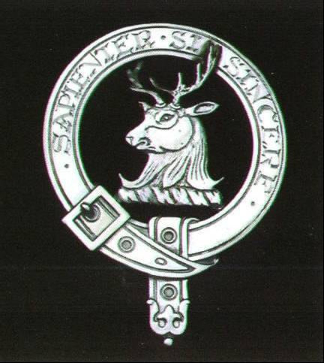 Macgillivray Scottish Clan Crest Badge in Solid Sterling or - Etsy