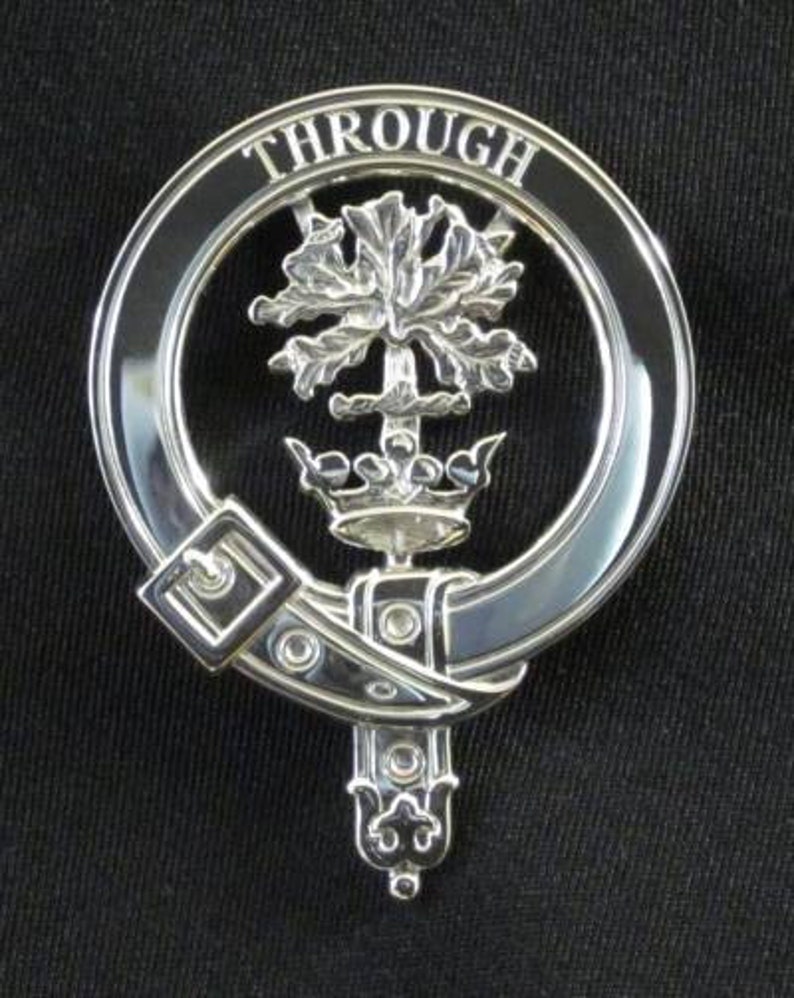 Hamilton Scottish Clan Crest Badge in Solid Sterling or 14K - Etsy
