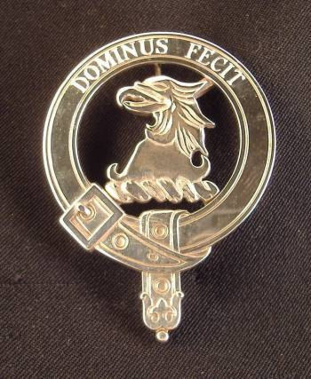 Baird Scottish Clan Crest Badge in Solid Sterling or 14K Gold - Etsy UK