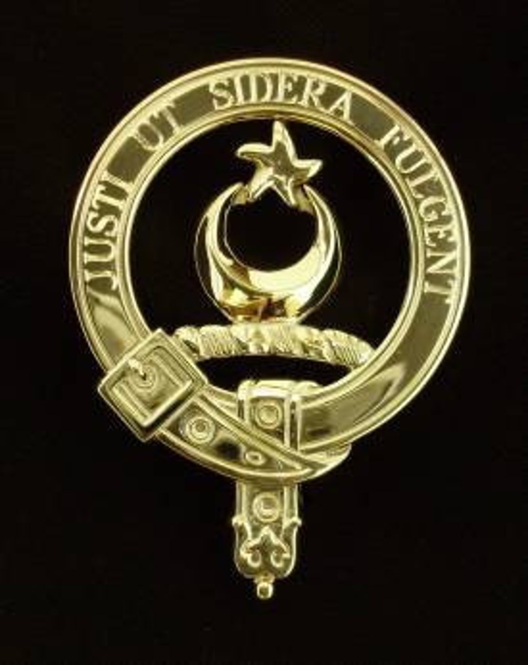 Mccoll Scottish Clan Crest Badge in Solid Sterling Silver - Etsy UK