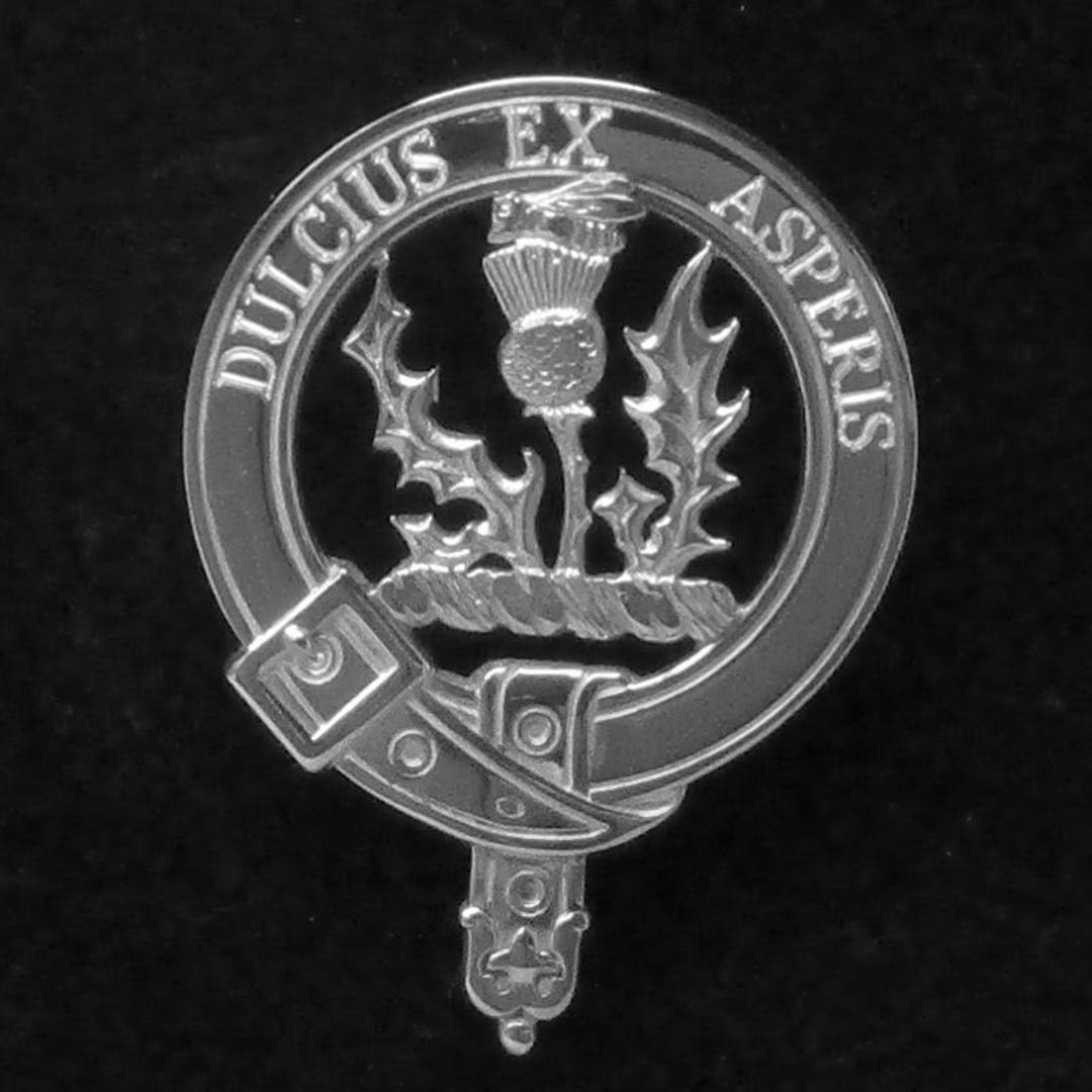Ferguson Scottish Clan Crest Badge in Solid Sterling - Etsy