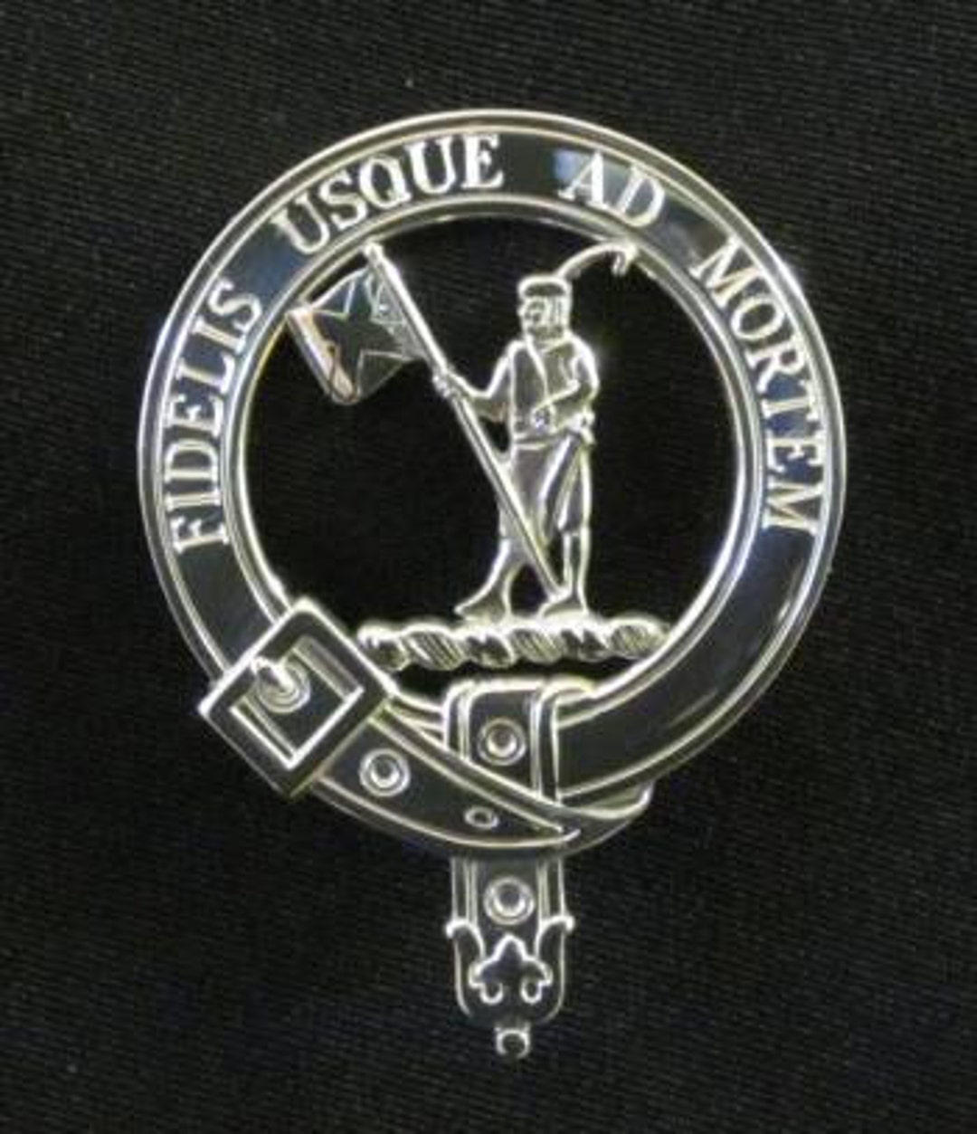Mccall Scottish Clan Crest Badge in Solid Sterling Silver - Etsy