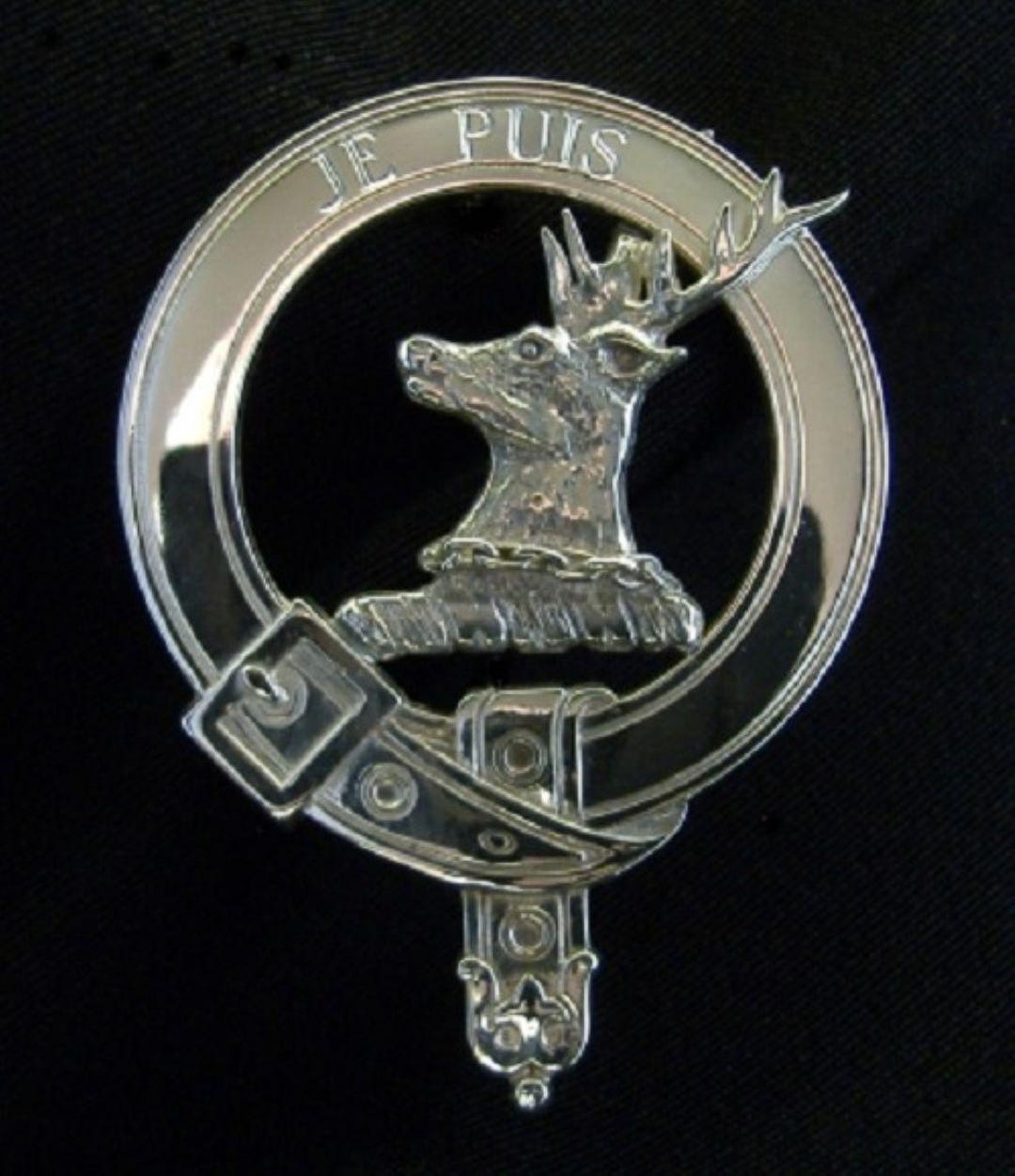 Calhoun Scottish Clan Crest Badge in Solid Sterling - Etsy