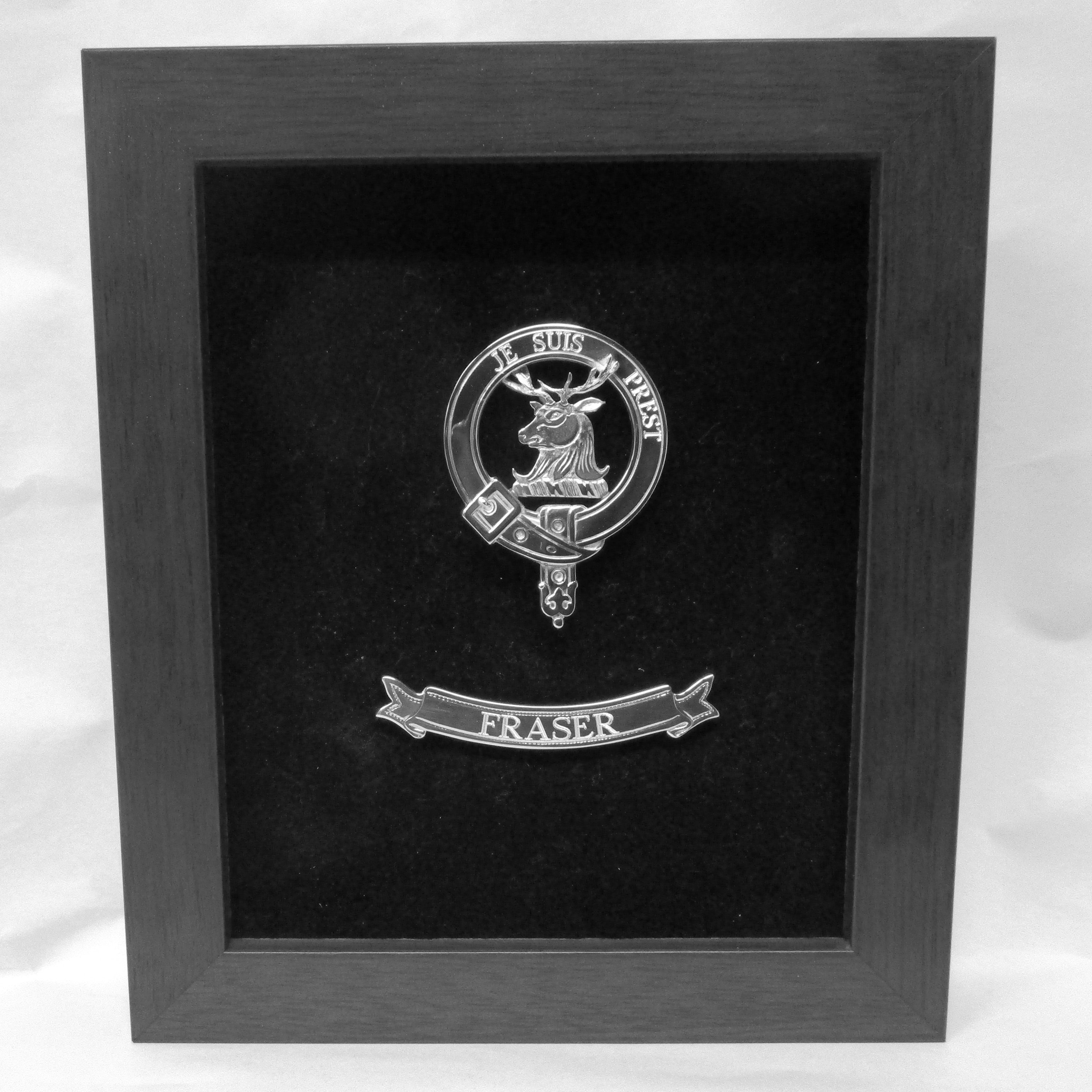Fraser of Lovat Scottish Clan Crest Badge in Solid Sterling - Etsy