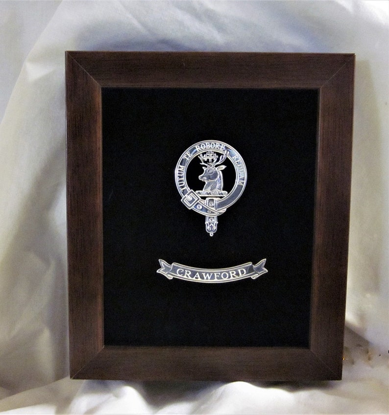 Pollock Scottish Clan Crest Badge in Solid Sterling Silver or | Etsy