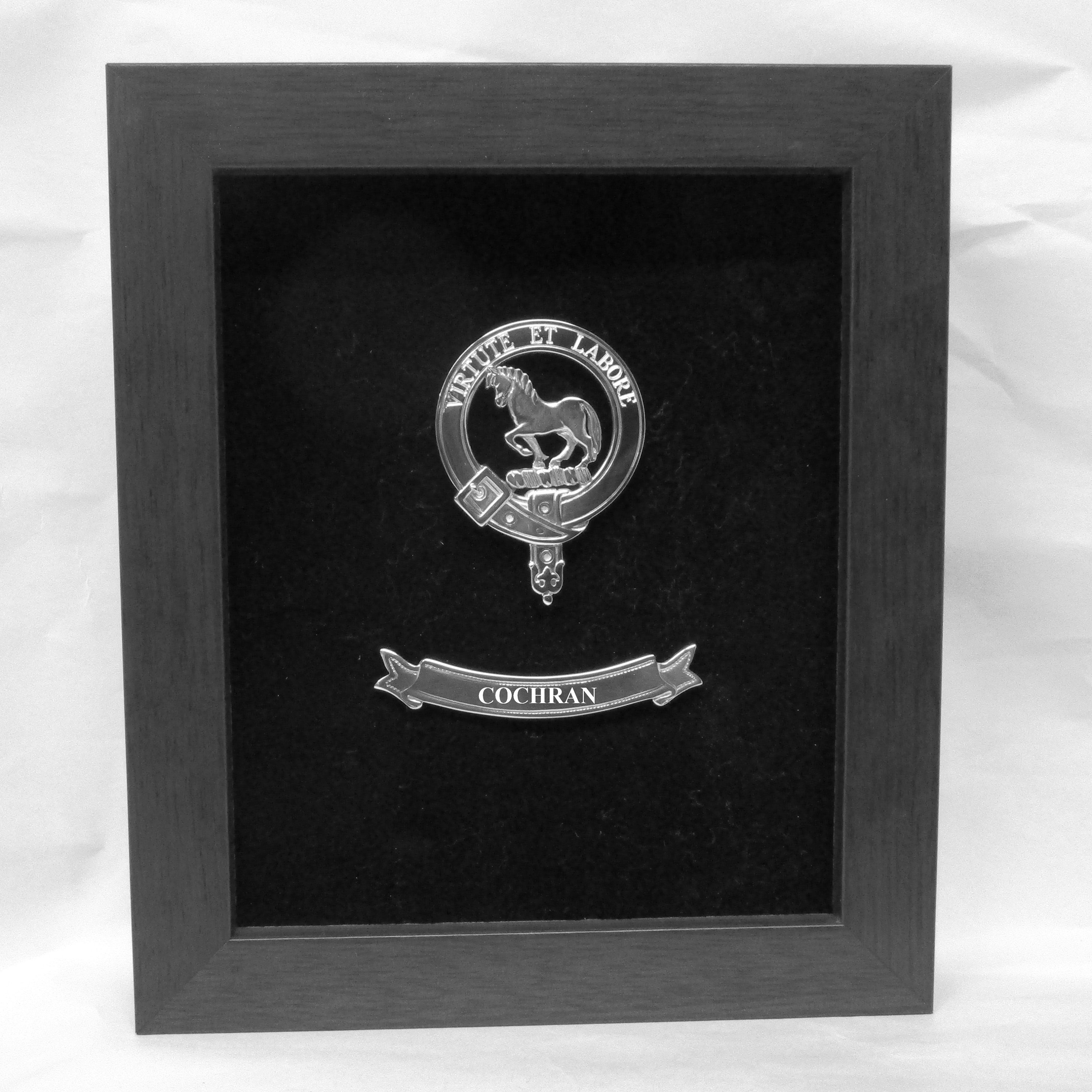 Cochran Scottish Clan Crest Badge in Solid Sterling or 14K - Etsy
