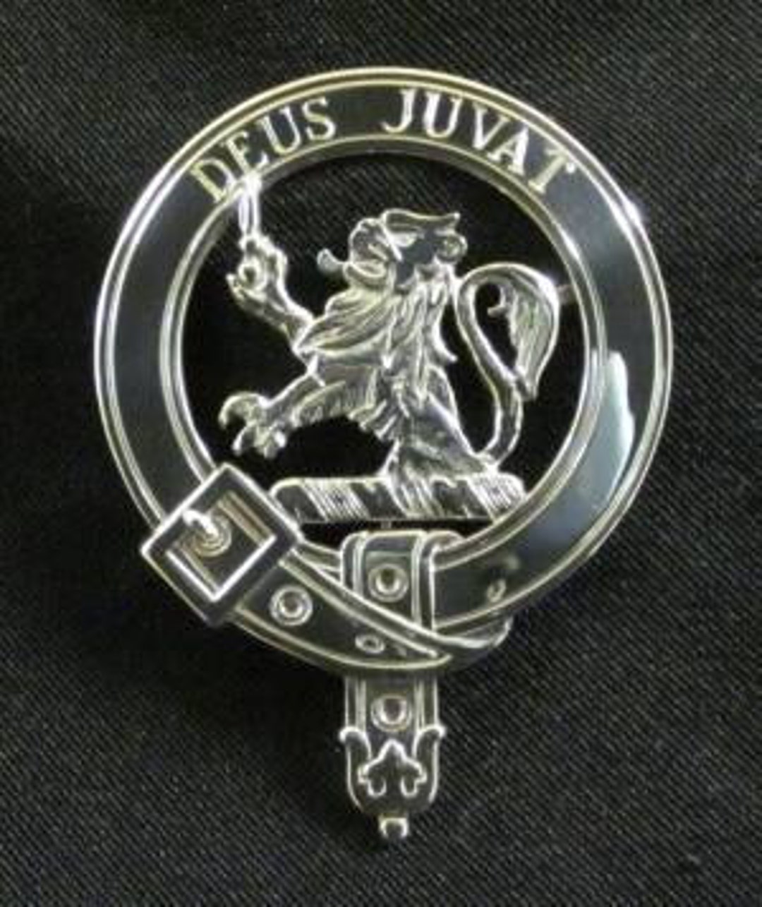 Macduff Scottish Clan Crest Badge in Solid Sterling Silver - Etsy