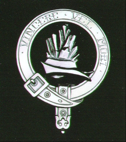 Macneil Scottish Clan Crest Badge in Solid Sterling or 14K - Etsy