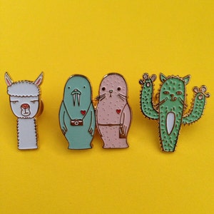 Llama PIN!! Sofia the Llama Enamel Pin! for the Llama Lover in You..or ...