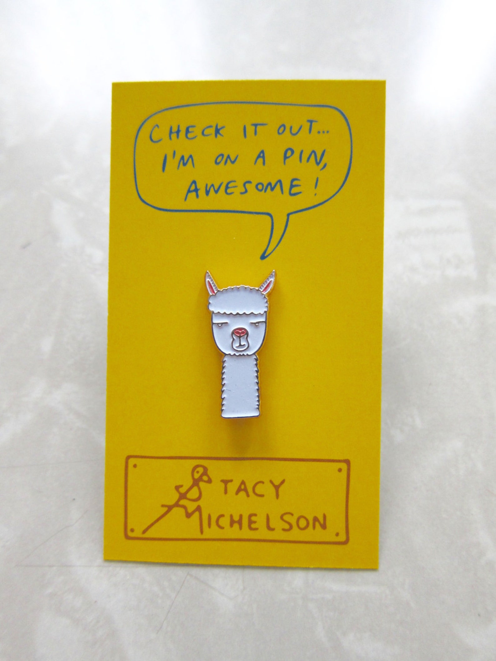 Llama PIN Sofia the Llama Enamel Pin for the Llama Lover in - Etsy