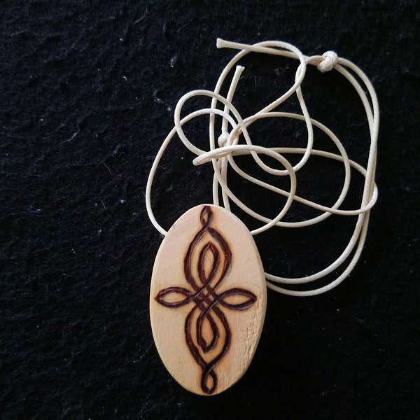 Pyrography Pendant - Etsy