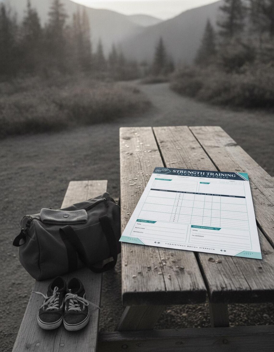 Strength Training Progress Planner, Women's Fitness Tracker Printable ...