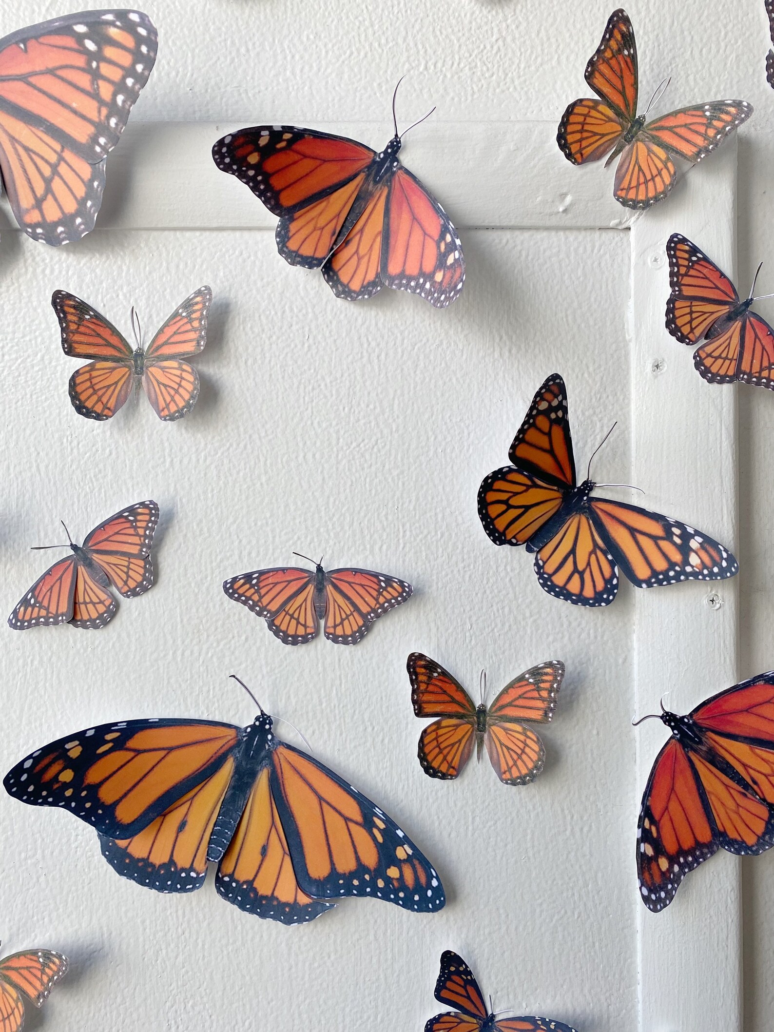 Paper Monarch Butterflies - Etsy
