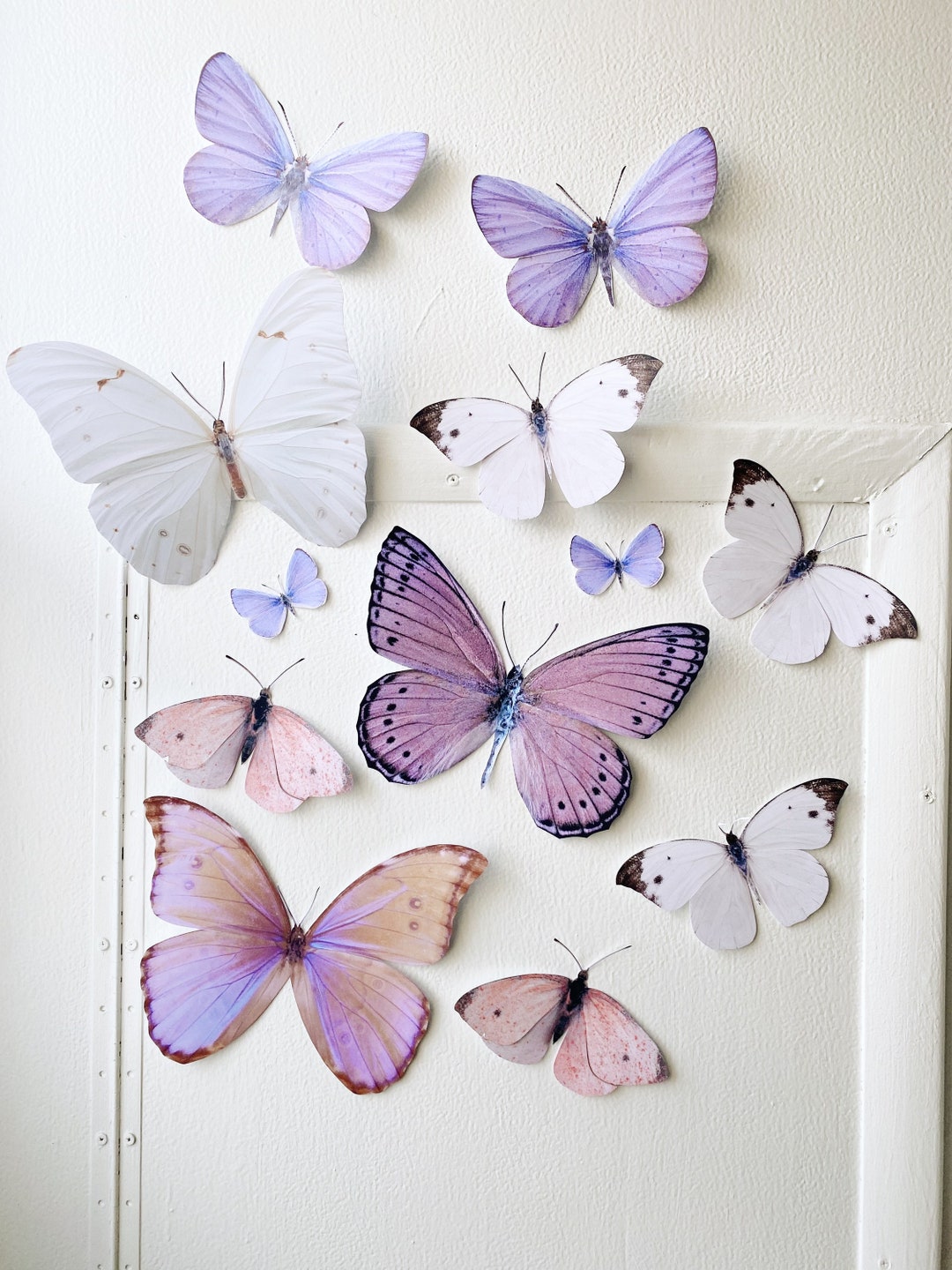 Giant Pastel Paper Butterflies - Etsy