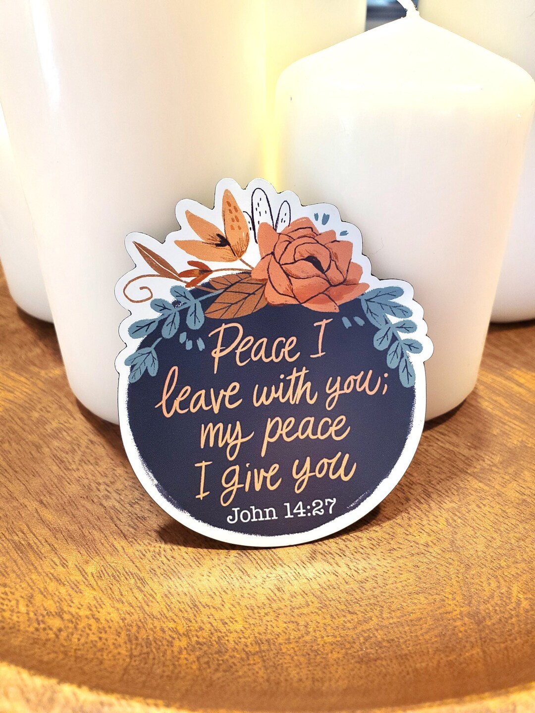 Christian Religious Faith Fridge Magnet-peace I Leave With You; My ...